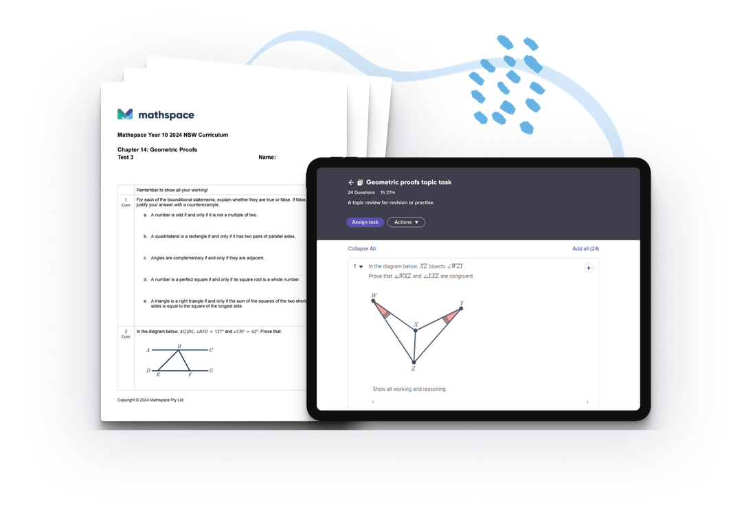 Print Textbooks from Mathspace